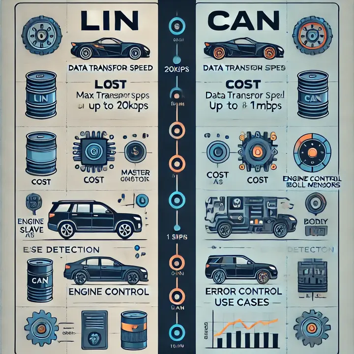 LIN和CAN之间的对比优劣 - 知乎