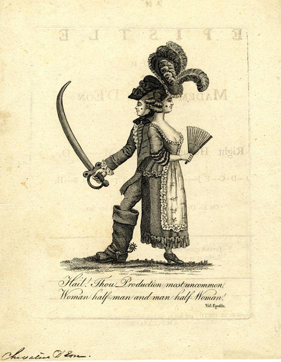 Chevalier d'Éon 的性别流动性 - 知乎