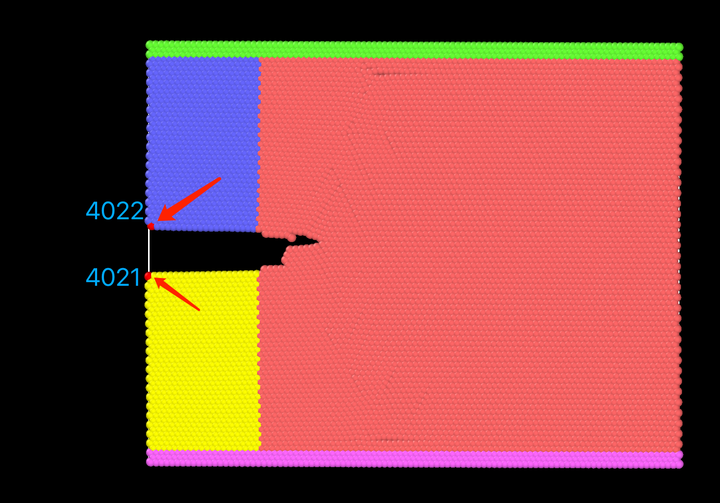 lammps裂纹宽度计算的一个小技巧 - 知乎