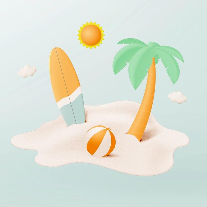 🧊推荐夏日氛围SVG模版🧊 - 知乎