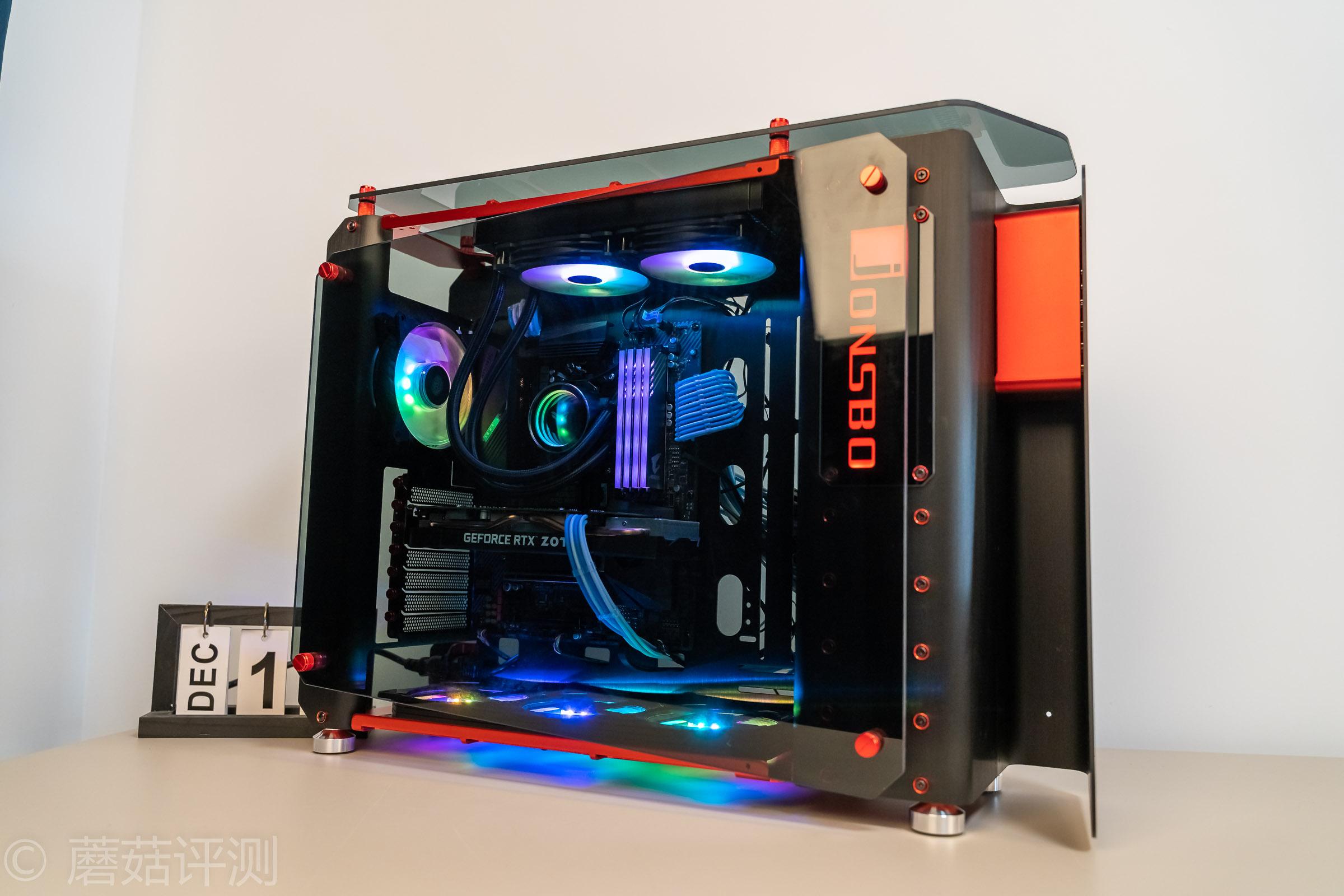 外形酷炫，谱写红与黑的战歌、乔思伯MOD1全塔式机箱 评测 - 知乎