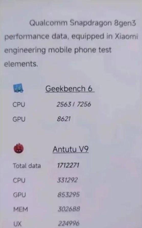 高通骁龙8 Gen3跑分曝光：反杀A16 - 知乎