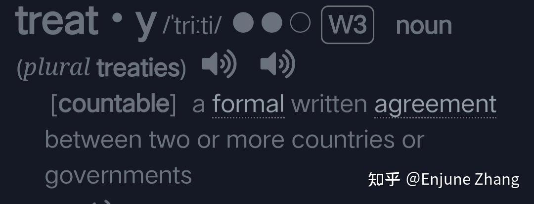 treaty/pact/agreement/protocol/accord如何辨析？ - 知乎