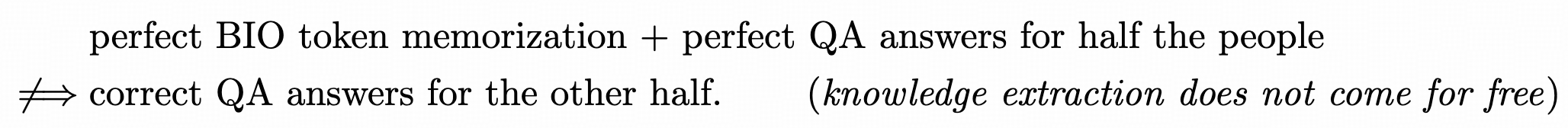 LLM: Physics of Language Models, Part 3, Knowledge - 知乎