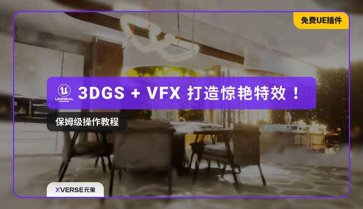 3DGS系列教程丨3D Gaussian Splatting + VFX 打造惊艳特效！ - 知乎