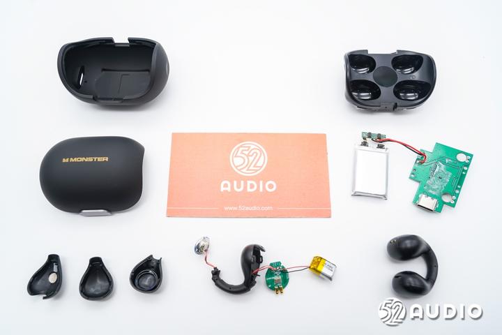 Monster魔声Open Ear 101开放式蓝牙耳机拆解，10mm动圈喇叭，魔声PURE音效 - 知乎