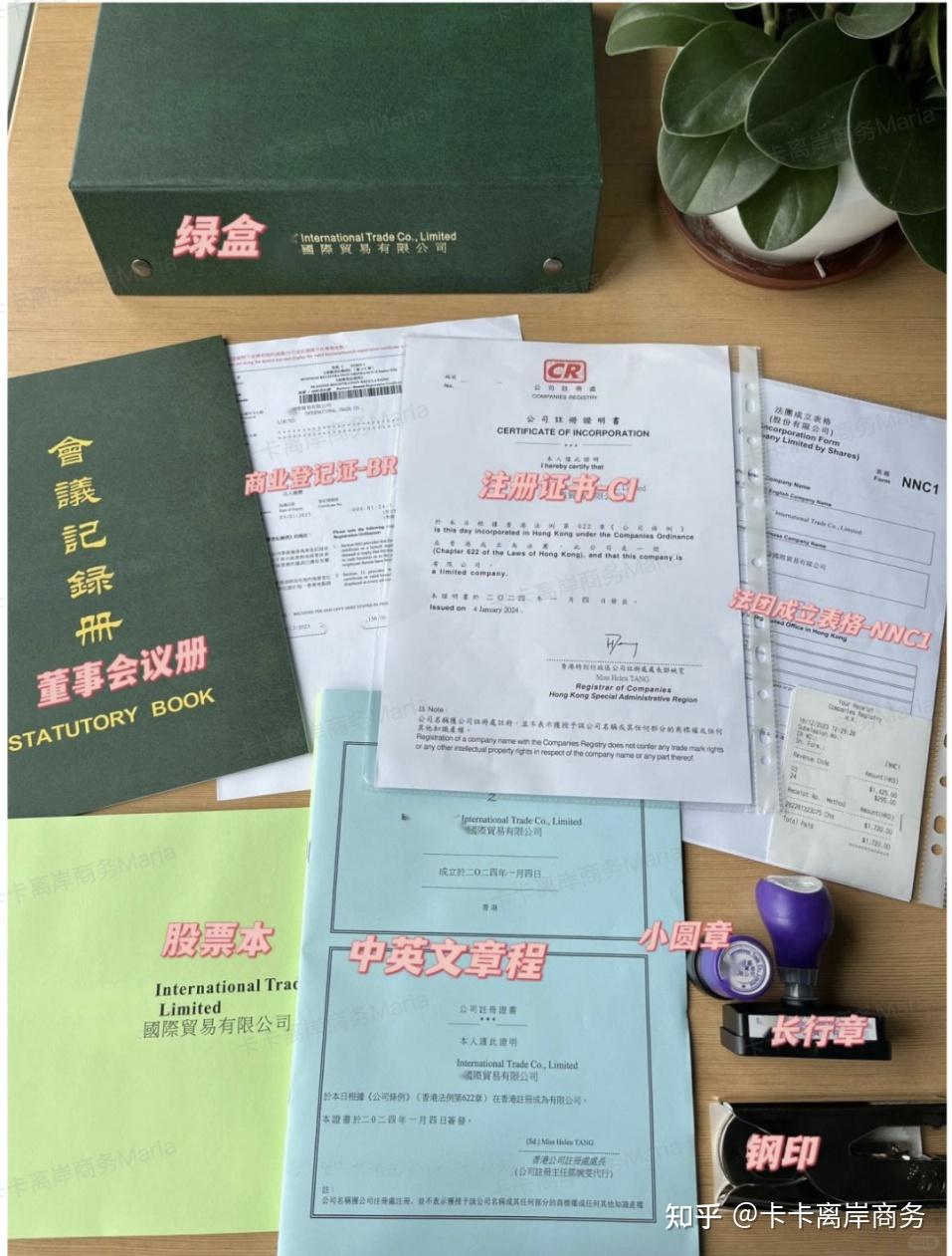香港公司注册后：全方位解读绿盒内的CI、BR、NNC1、NAR1等关键文件！ - 知乎