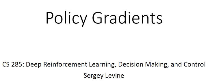CS285 Lec5 Policy Gradients (1) - 知乎