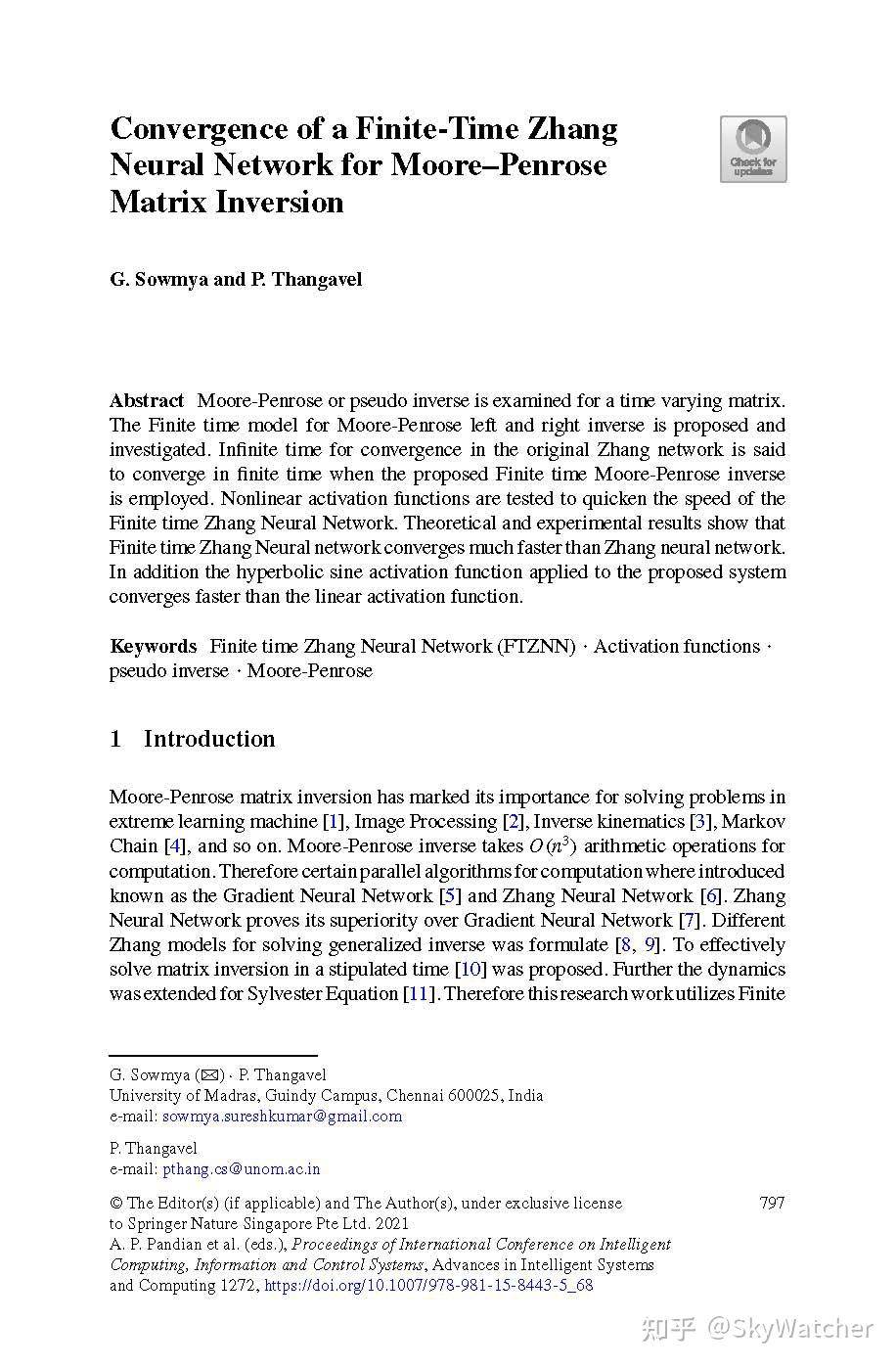 如何理解ZNN（zeroing neural network）神经网络？ - 知乎