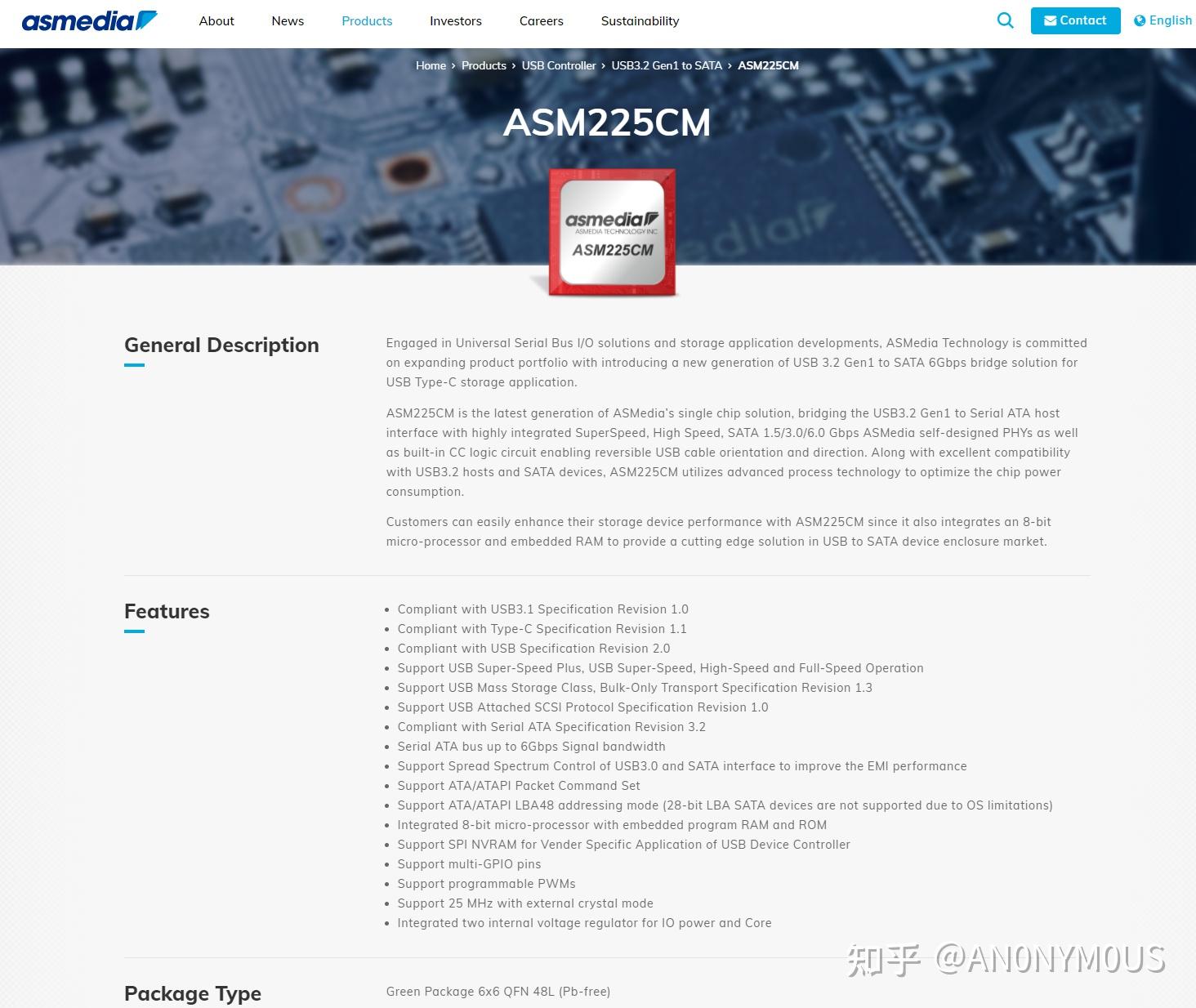 有没有人知道ASM225CM芯片是哪个厂家的？ - 知乎