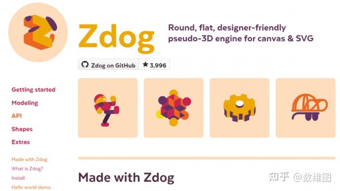 Web前端：19个热门的交互式 3D Javascript 框架和库 - 知乎