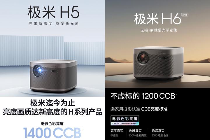 4K投影仪极米H6新品发布！亮度反降200CCB？对比当贝X3Pro哪款更值得购买？ - 知乎