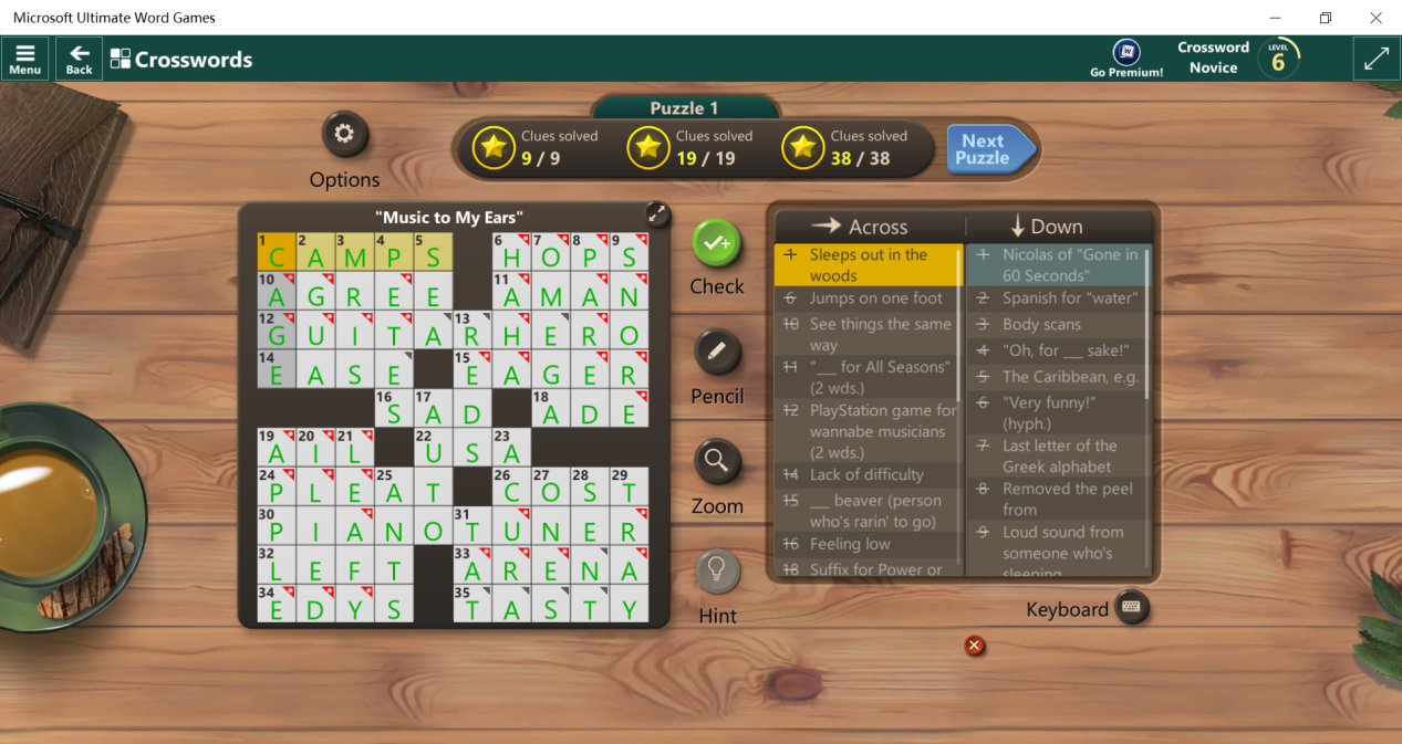 Microsoft ultimate Word games中的Crosswords游戏解析——World 1 Puzzle 1 - 知乎