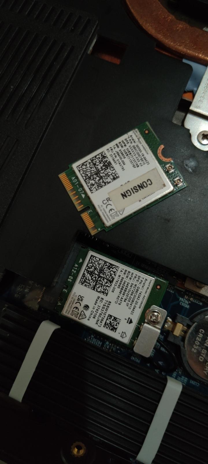 神舟战神ZX7-CT5DA网卡升级-ac9462——ax210 - 知乎