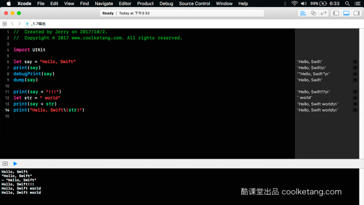 手把手，带你认识Swift的几个打印输出语句 - 知乎