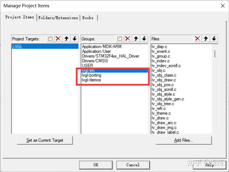 STM32系列MCU移植LVGL/v8.3过程记录 - 知乎