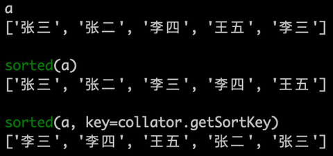 python 按汉字排序 - 知乎