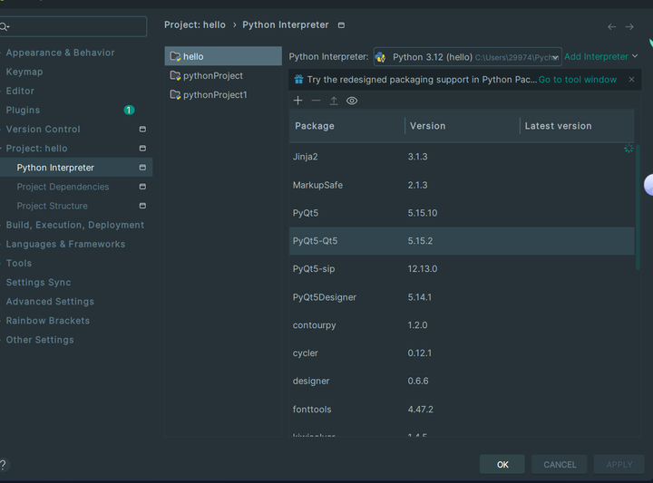 Python，PyCharm，PyQt5，QtDesigner，pip，PYUIC安装与配置超详细步骤 - 知乎
