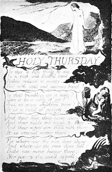 William Blake(威廉·布莱克)《Holy Thursday (Songs of Experience)》《神圣星期四（经验之歌 ...