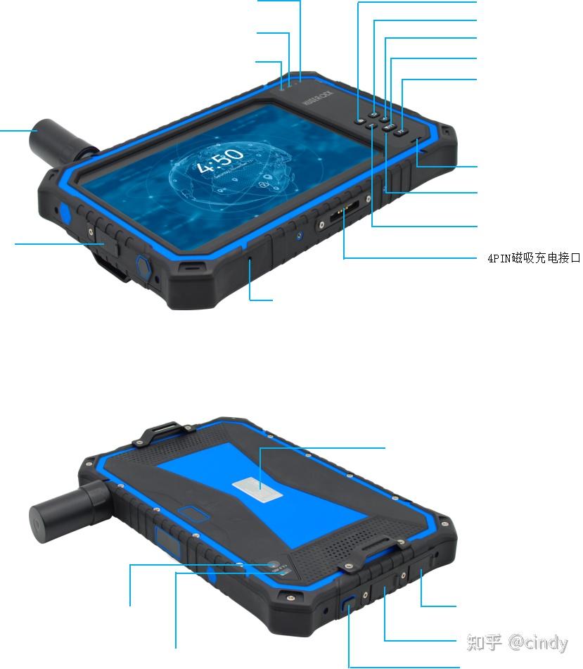 HUGEROCK G80 工业级加固GNSS/RTK 高精度测量定位移动终端 8寸高精度GNSS/RTK/GIS移动平台 - 知乎