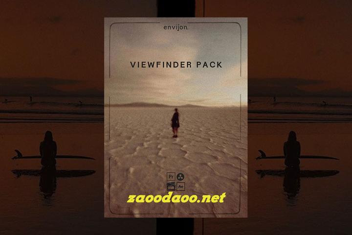 怀旧横竖版老式相机取景器胶片边框模拟叠加层4K视频素材envijon - Viewfinder Pack - 知乎