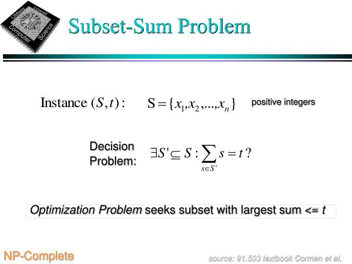 动态规划法（三）子集和问题(Subset sum problem) - 知乎