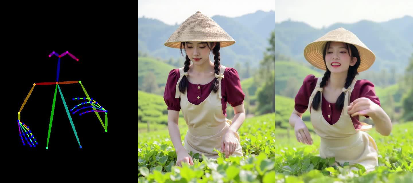 [ComfyUI]UniAnimate-DiT：更强人物和背景一致性wan2.1舞蹈视频！ - 知乎