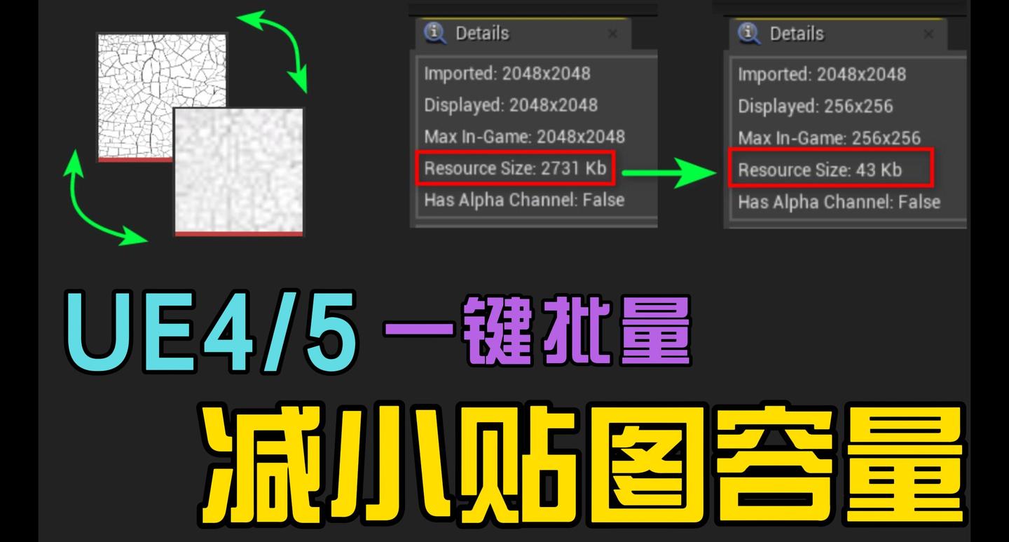 UE4/5 批量进行贴图Texture压缩、修改饱和度 - 知乎