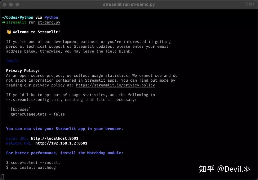 一个傻瓜式构建可视化 web的 Python 神器 -- streamlit - 知乎