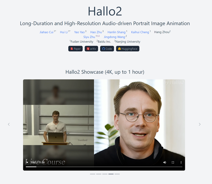 Hallo2：长时、高分辨率音频驱动人像动画生成模型 - 知乎