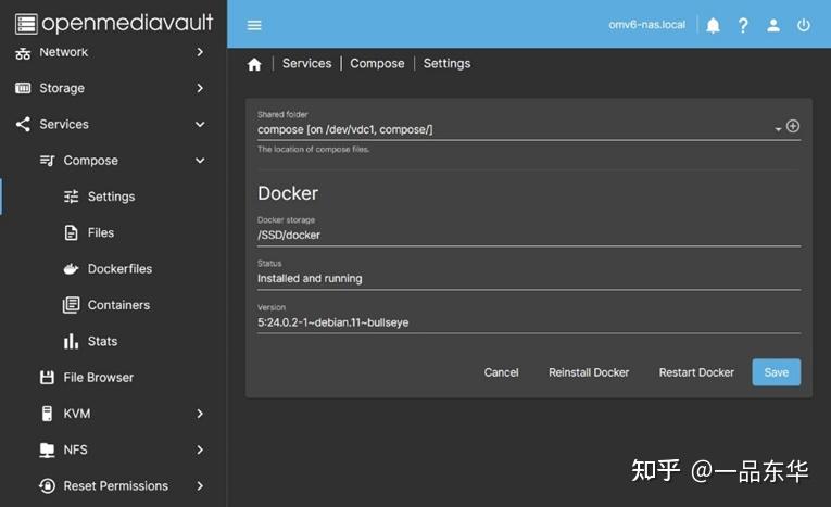 OMV 6.4 安装Docker - 知乎