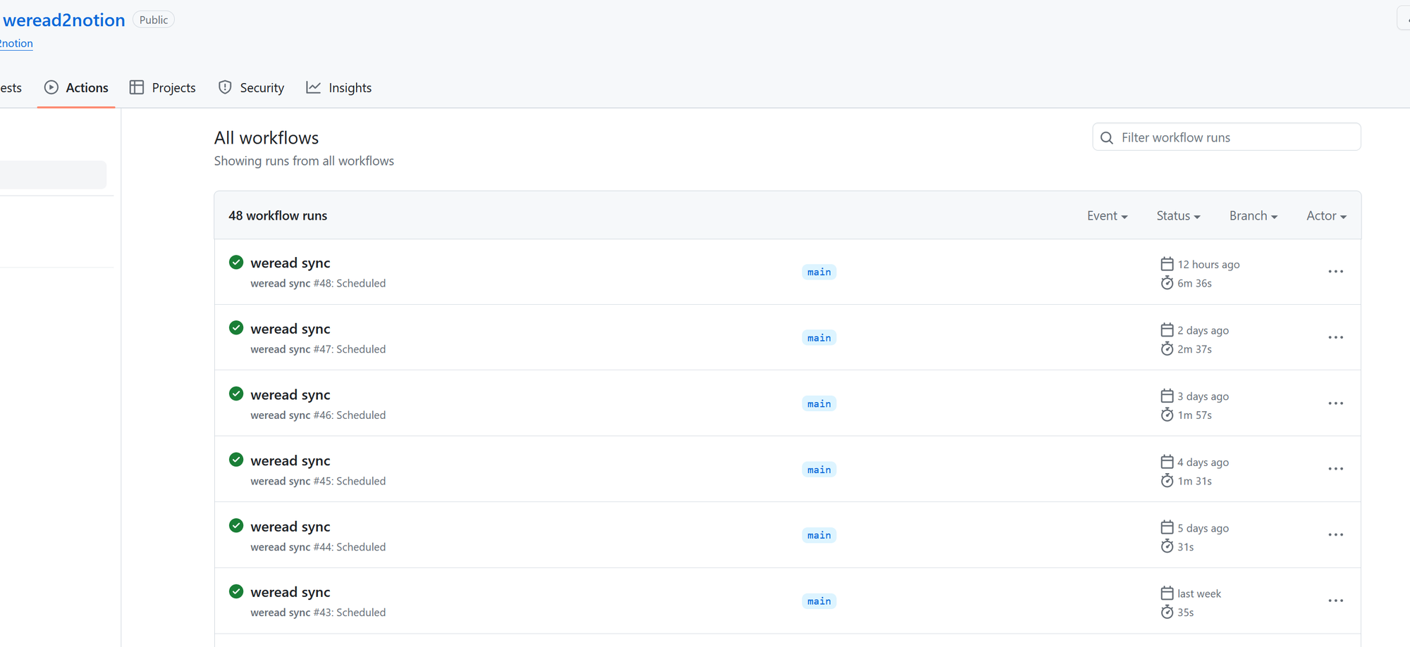 weread2Notion：微信读书笔记每日自动同步Notion - 知乎