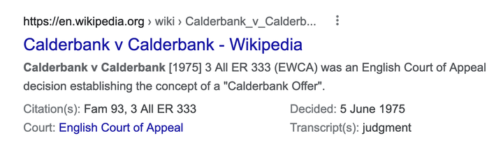 Calderbank Offer -- 普通法之下的 “靠得棒” 和解提议 - 知乎