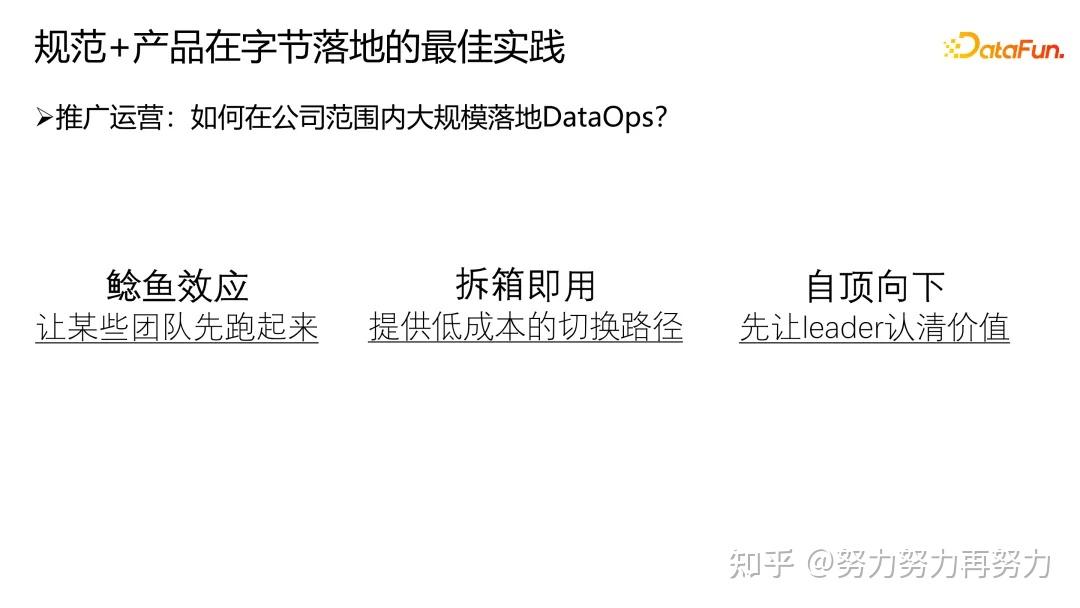 字节跳动基于 DataLeap 的 DataOps 实践 - 知乎