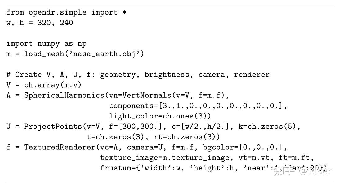 理解可微渲染 (一) ：OpenDR - 知乎