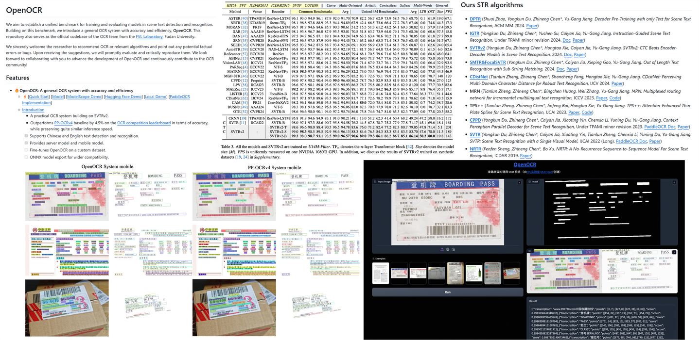 通用OCR工具OpenOCR开源 - 知乎