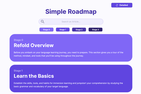 从 0 开始学外语：Refold 路线图（简化版） - 知乎
