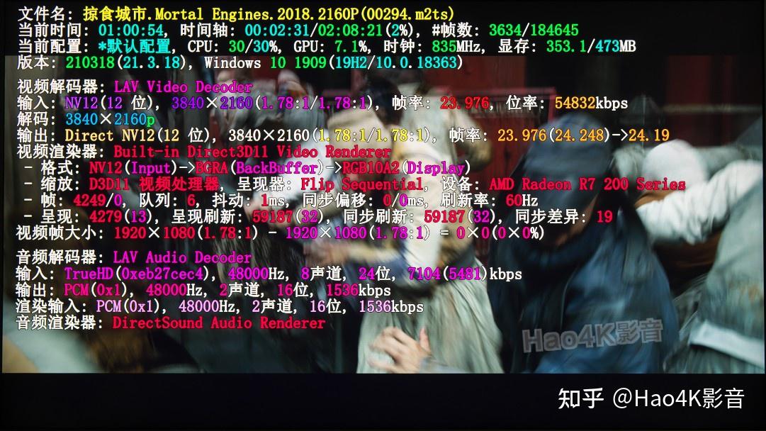 不用madVR也能正确显示HDR——新版PotPlayer试用体验 - 知乎