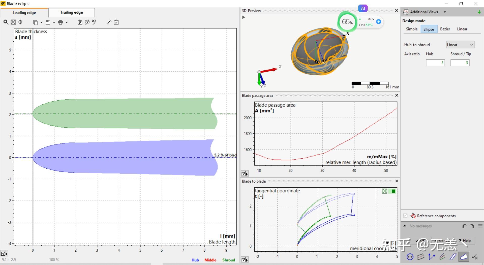 CFturbo 画流道式导叶（连续导叶） - 知乎