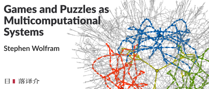 Stephen Wolfram 作为多重计算系统的游戏和谜题 Games and Puzzles as Multicomputational Systems (2022) - 知乎