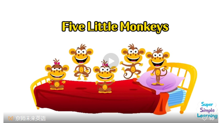 【英语启蒙儿歌】Super Simple Songs 001——《Five Little Monkeys》 - 知乎