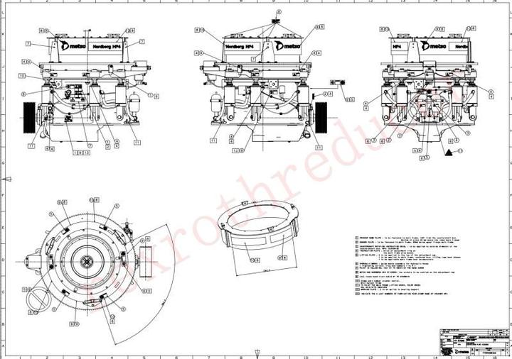 Metso美卓HP3/4/5/6/HP100/200/300/400/500/800/HP900圆锥破碎机图纸 - 知乎