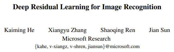 【论文阅读】《Deep Residual Learning for Image Recognition》 - 知乎