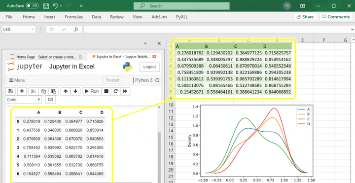 Jupyter Notebooks嵌入excel并使用python替代vba宏 知乎