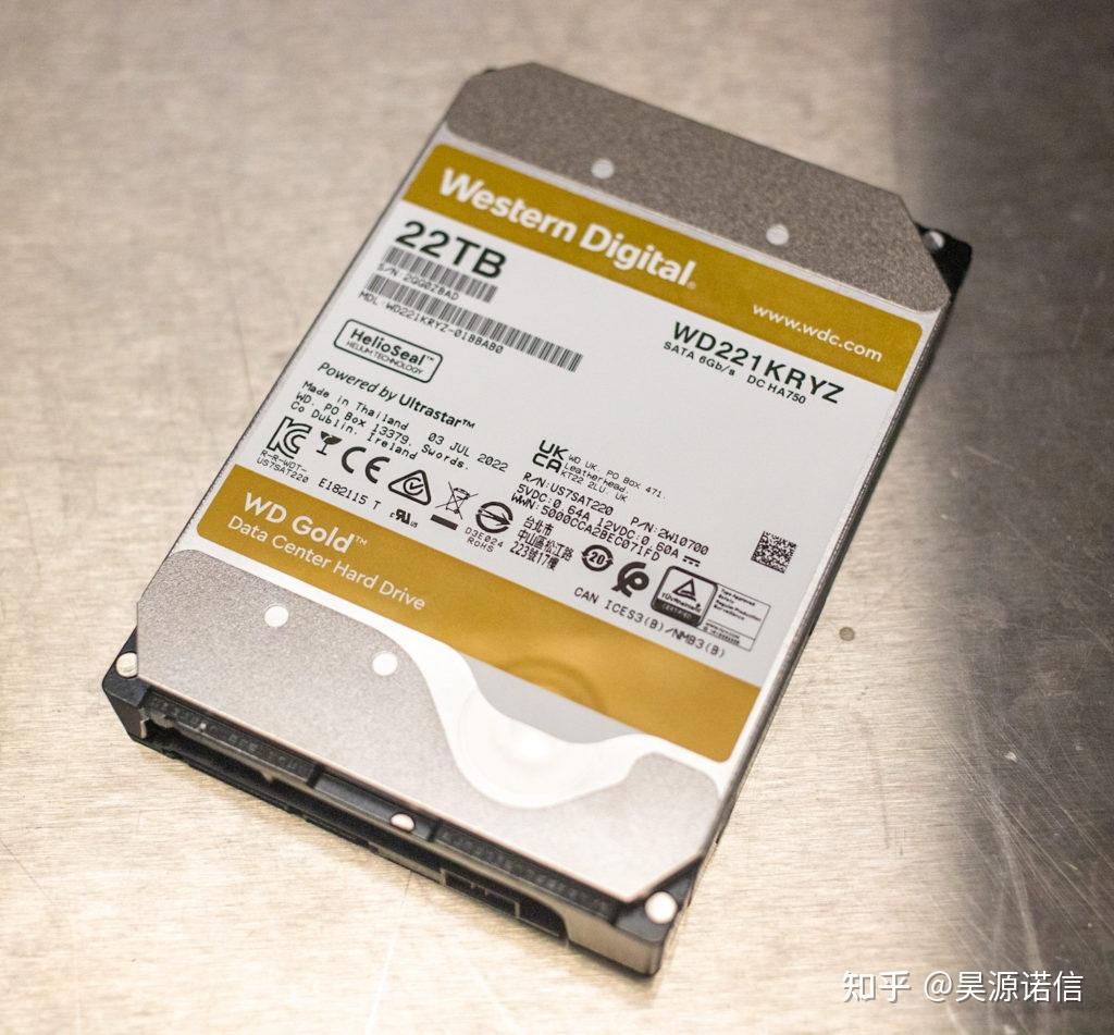 WD Gold 22TB 硬盘评测 - 知乎