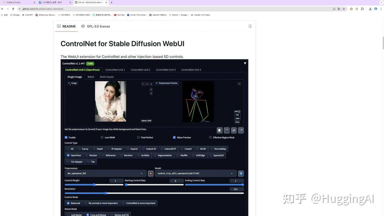 Stable Diffusion ControlNet基础 - 知乎