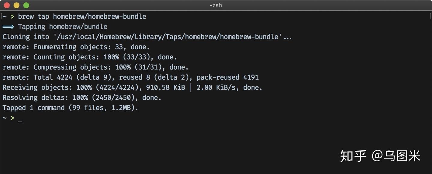 Homebrew Taps 添加更多仓库马克 - 知乎