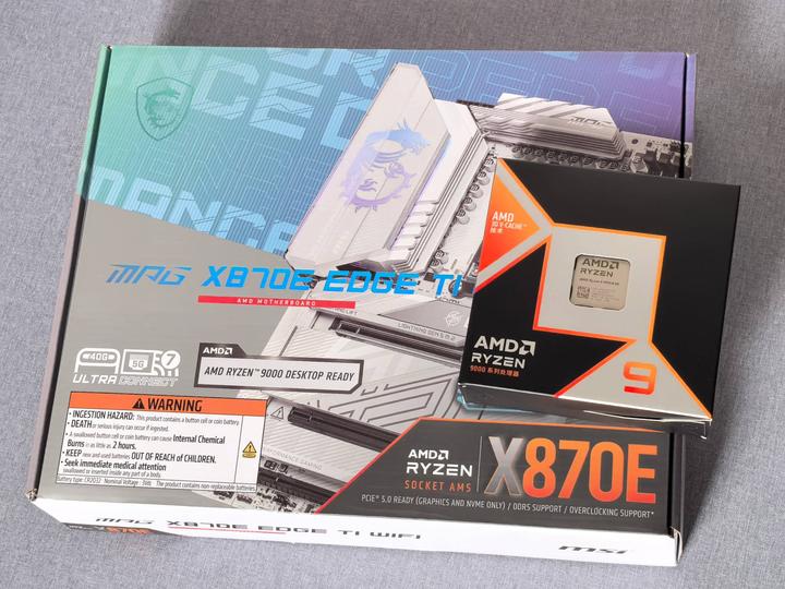 R9 9950X3D 与微星 X870E 刀锋钛体验 - 知乎