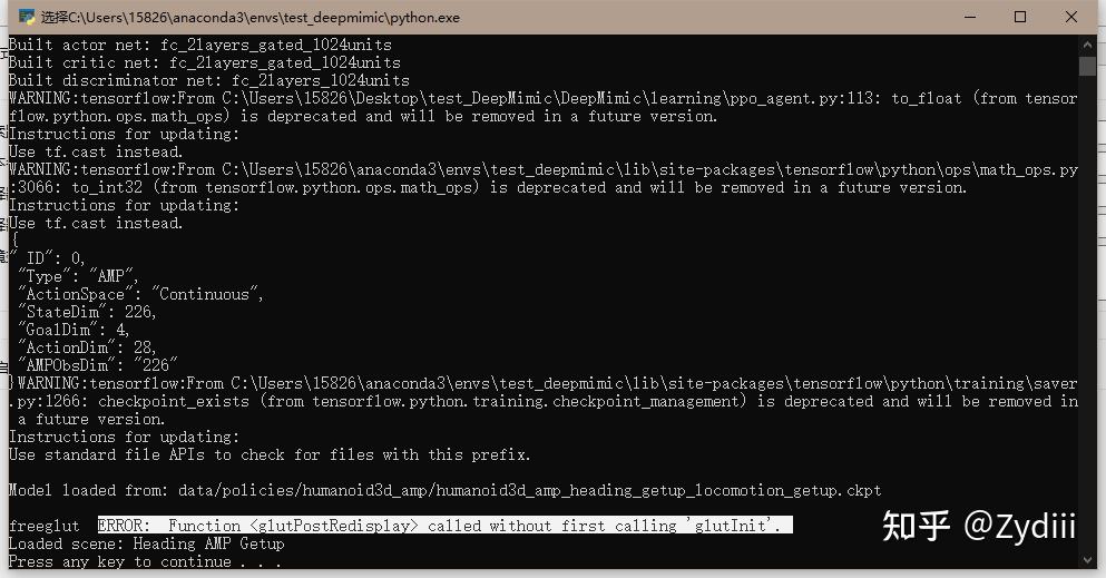 DeepMimic 实践 | Windows 下 DeepMimic 的环境配置 - 知乎