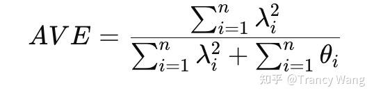 PLS-SEM里面指标详细解释之AVE - 知乎